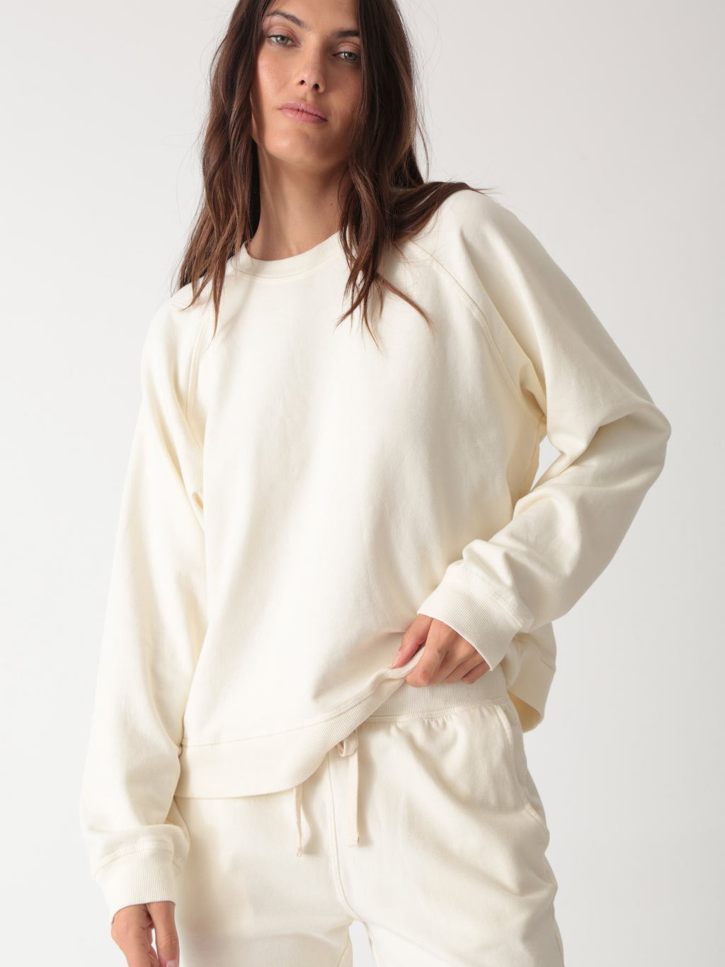 Ronan Pullover Ivory – Electric & Rose Clothing