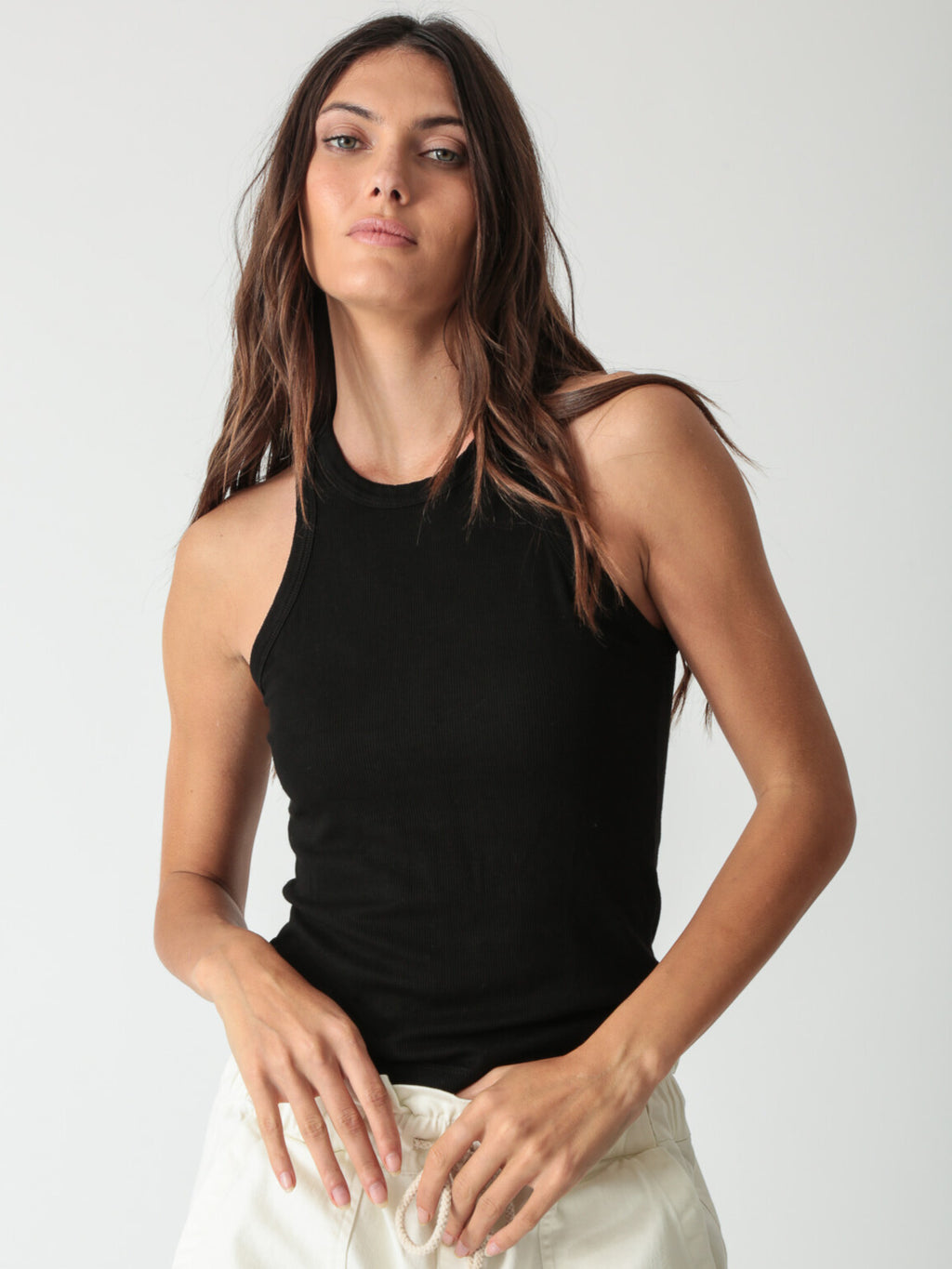Sinclair Tank Onyx – Electric & Rose Clothing