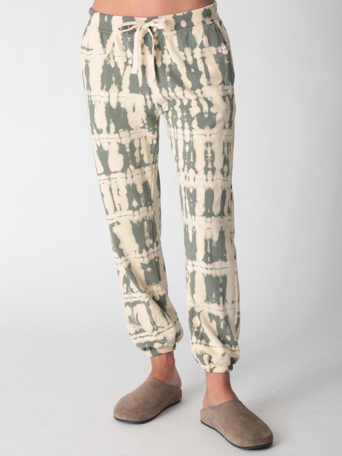Classic Jogger-Horizon Moss/Ivory – Electric & Rose Clothing